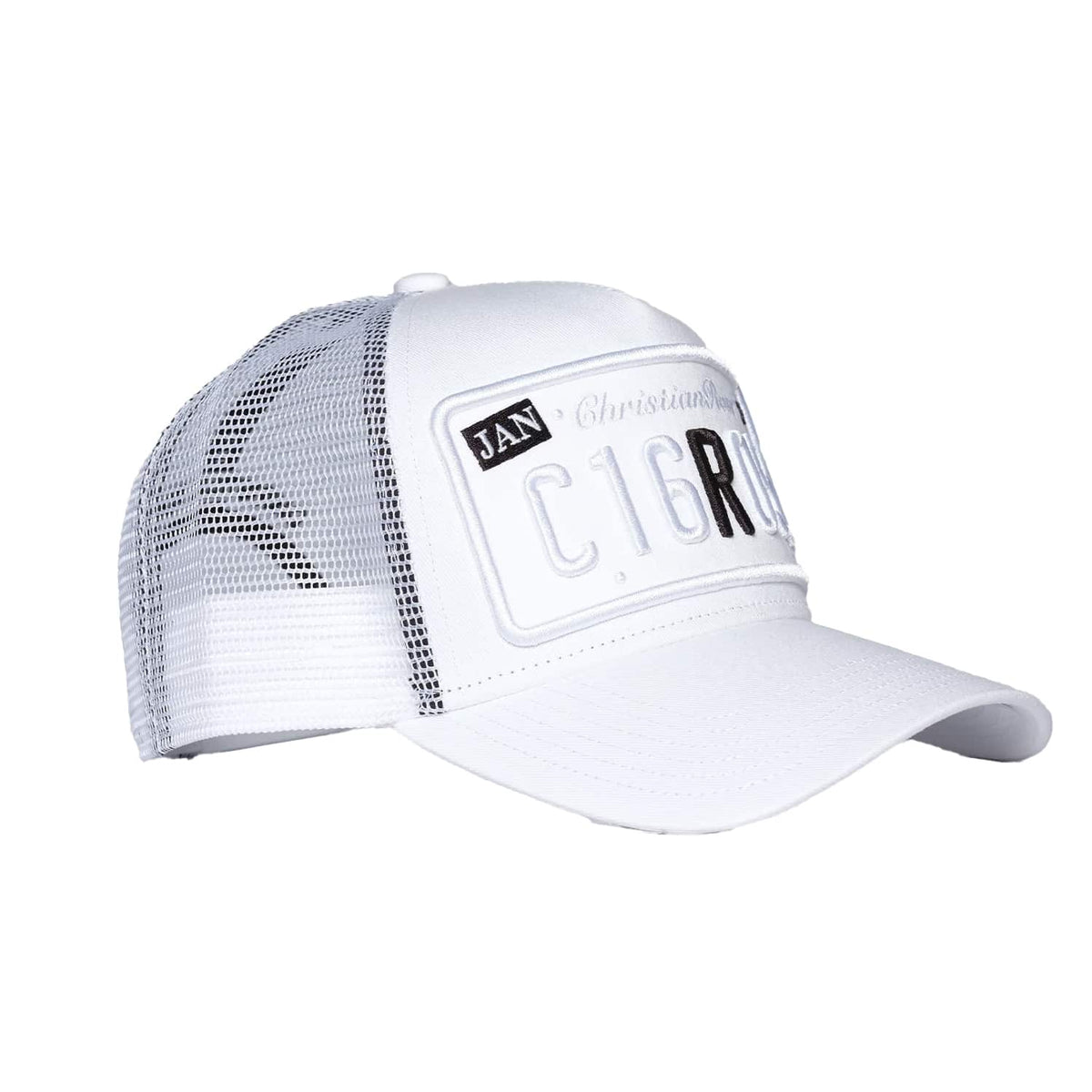 Christian Rose R Two Tone Trucker Cap – MISTR
