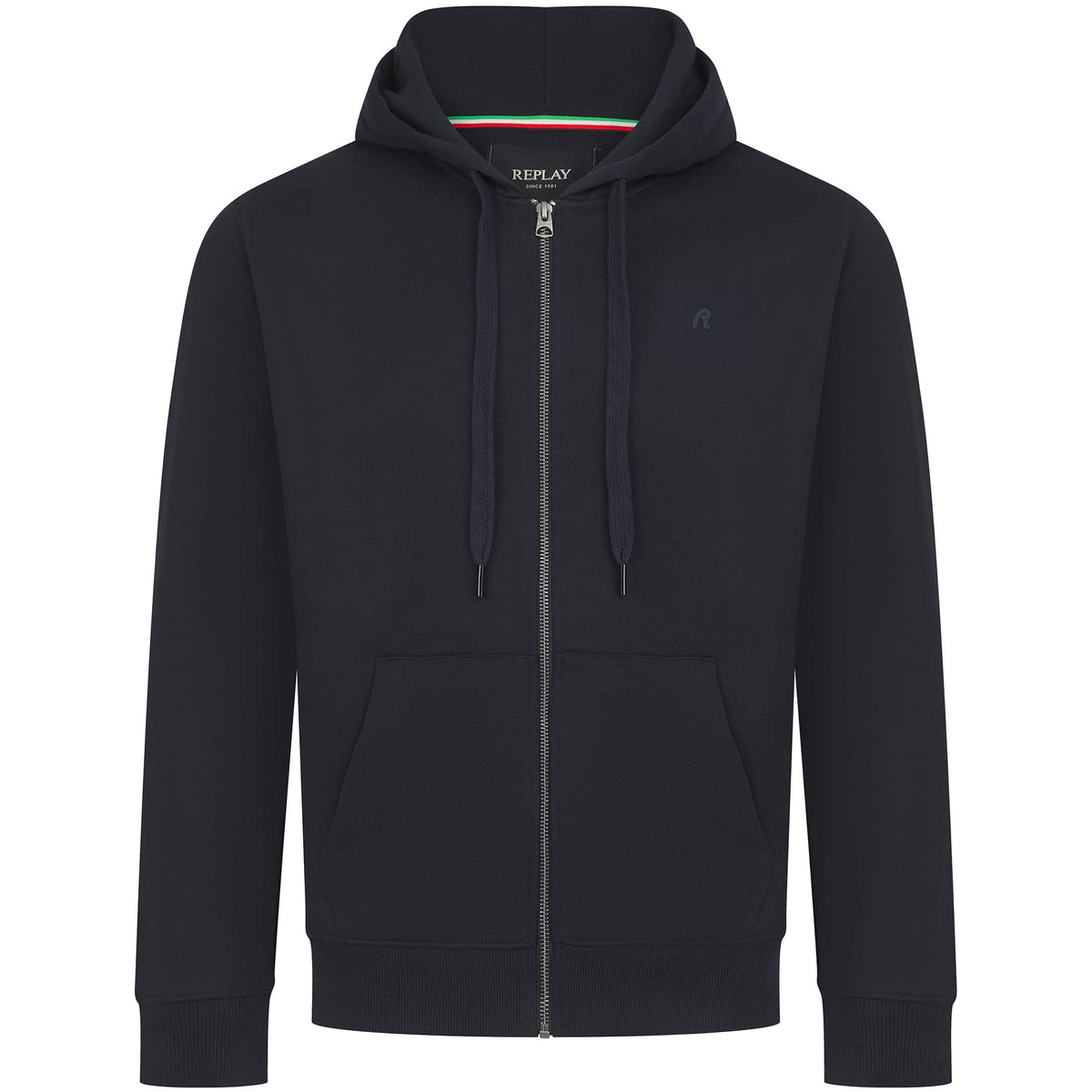 Replay 'R' Logo Zip Hoodie – MISTR