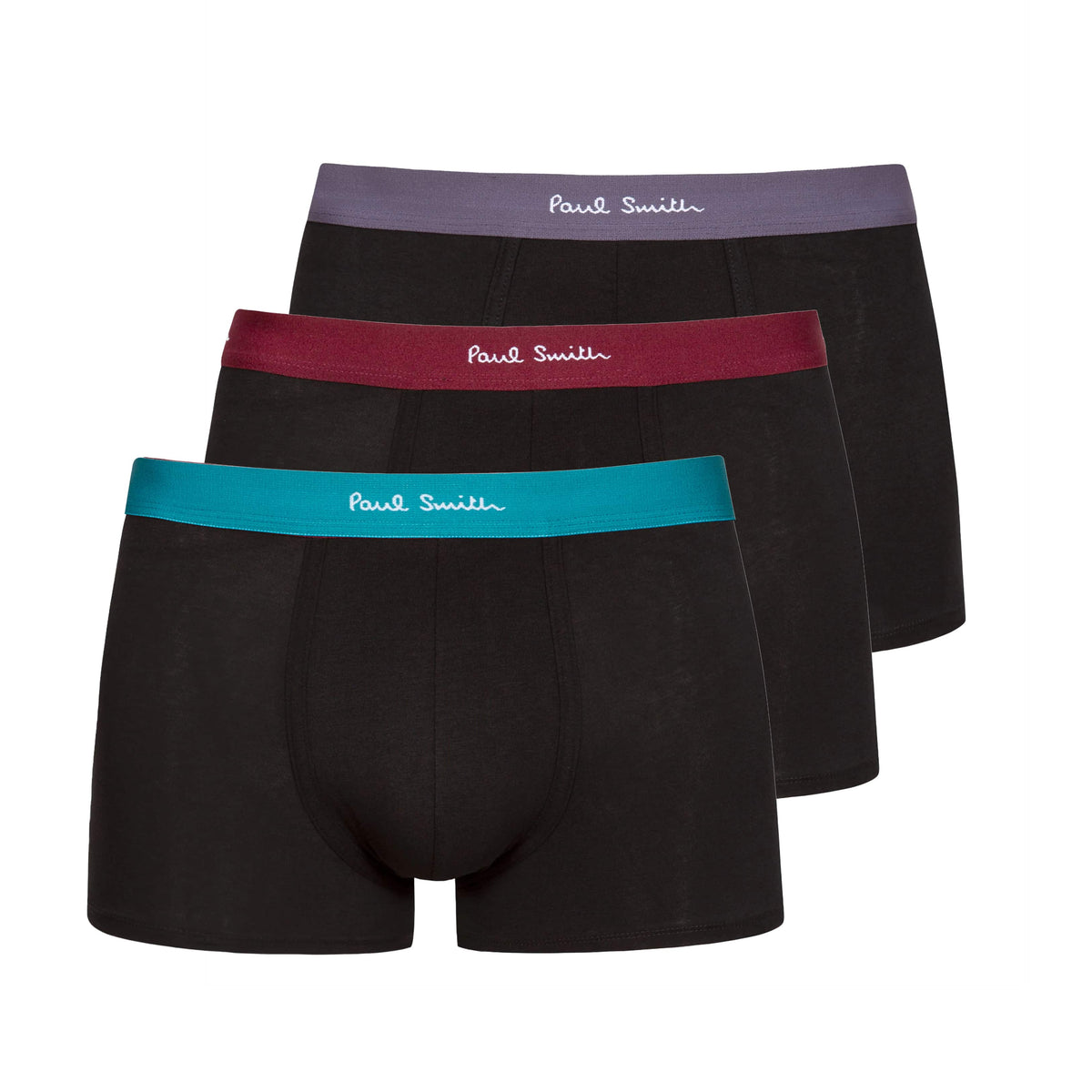 Paul Smith 3 Pack Contrast Waistband Trunks – MISTR